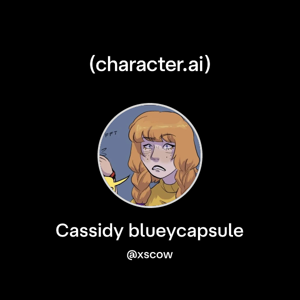 Chat with Cassidy blueycapsule | character.ai | AI Chat, Reimagined ...