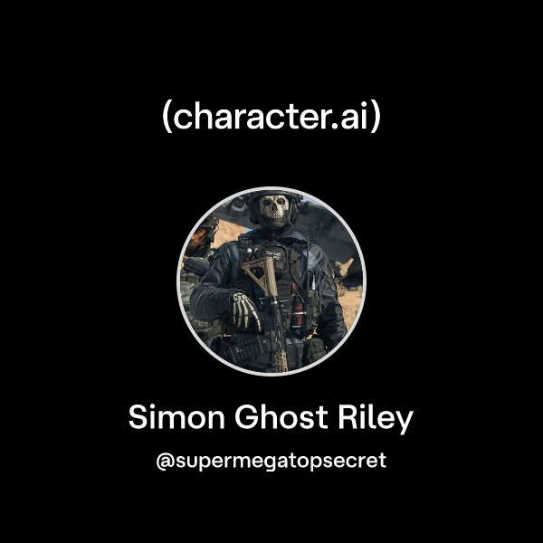 Chat with Simon Ghost Riley | character.ai | AI Chat, Reimagined–Your ...