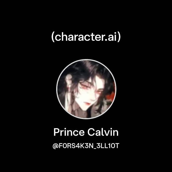 Chat with Prince Calvin | character.ai | AI Chat, Reimagined–Your Words ...