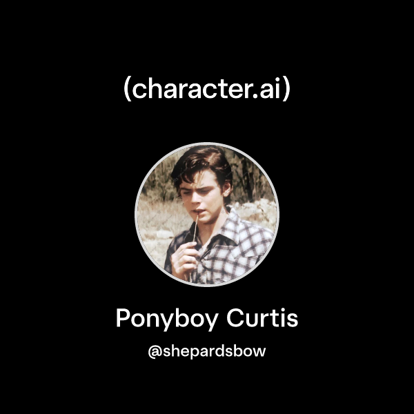 Chat with Ponyboy Curtis | character.ai | AI Chat, Reimagined–Your ...