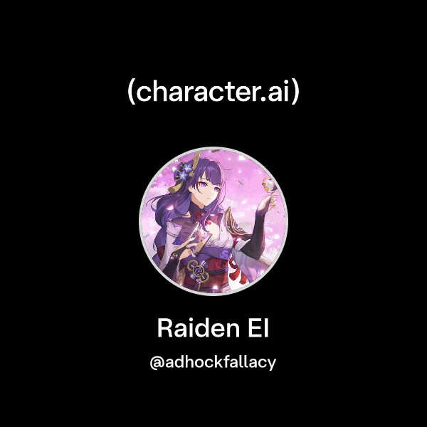 Chat with Raiden EI | character.ai | Personalized AI for every moment of your day