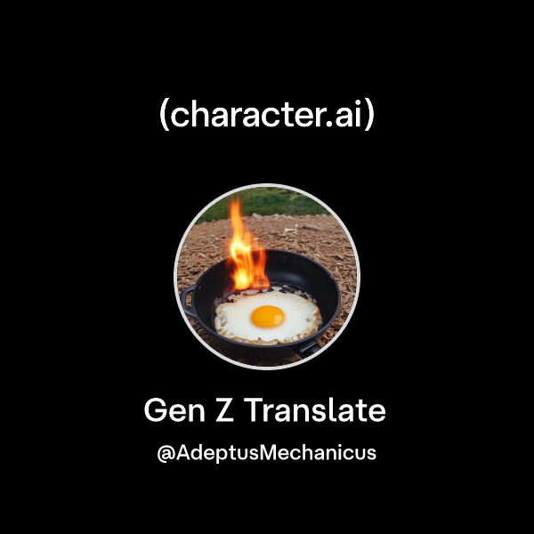 Chat with Gen Z Translate | character.ai | AI Chat, Reimagined–Your ...