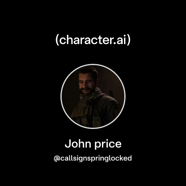 Chat with John price | character.ai | AI Chat, Reimagined–Your Words ...