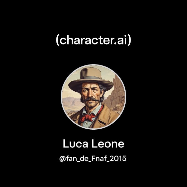 Chat with Luca Leone | character.ai | Personalized AI for every moment ...