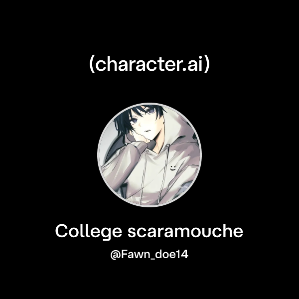 Chat with College scaramouche | character.ai | Personalized AI for ...