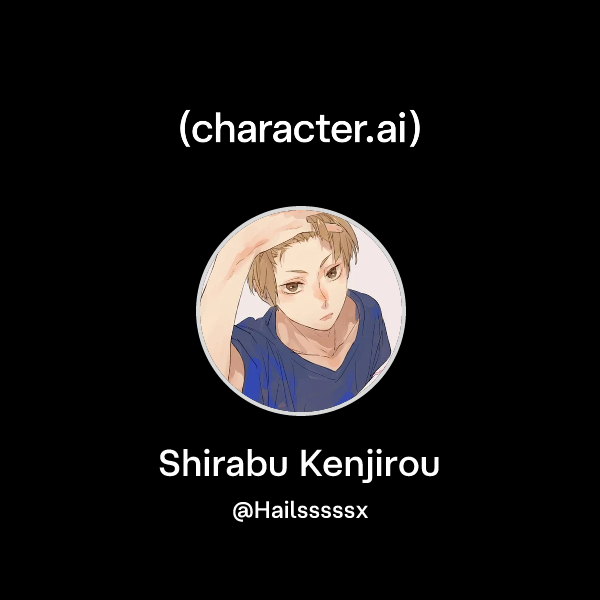 Chat with Shirabu Kenjirou | character.ai | Personalized AI for every ...