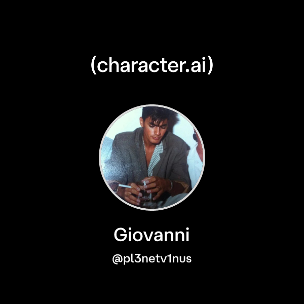 Chat with Giovanni | character.ai | AI Chat, Reimagined–Your Words ...