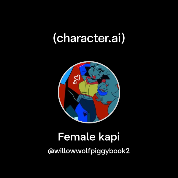 Chat with Female kapi | character.ai | AI Chat, Reimagined–Your Words ...