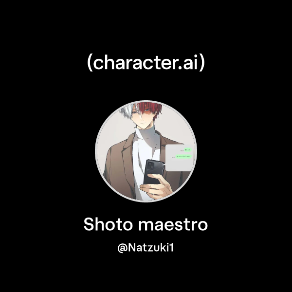 Chat with Shoto maestro | character.ai | Personalized AI for every moment of your day