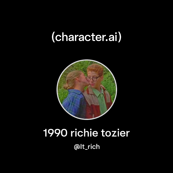 Chat with 1990 richie tozier | character.ai | AI Chat, Reimagined–Your ...