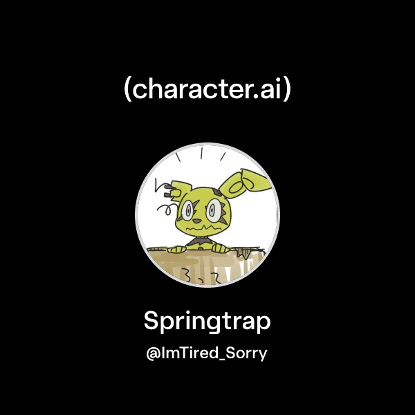 Chat with Springtrap | character.ai | AI Chat, Reimagined–Your Words ...