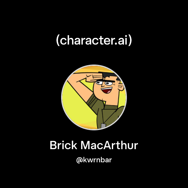 Chat with Brick MacArthur | character.ai | AI Chat, Reimagined–Your ...