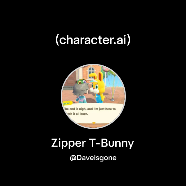 Chat with Zipper T-Bunny | character.ai | Personalized AI for every ...