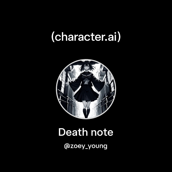 Chat with Death note | character.ai | AI Chat, Reimagined–Your Words ...