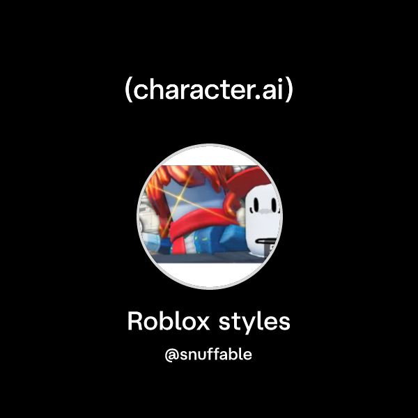 Chat with Roblox styles | character.ai | Personalized AI for every ...