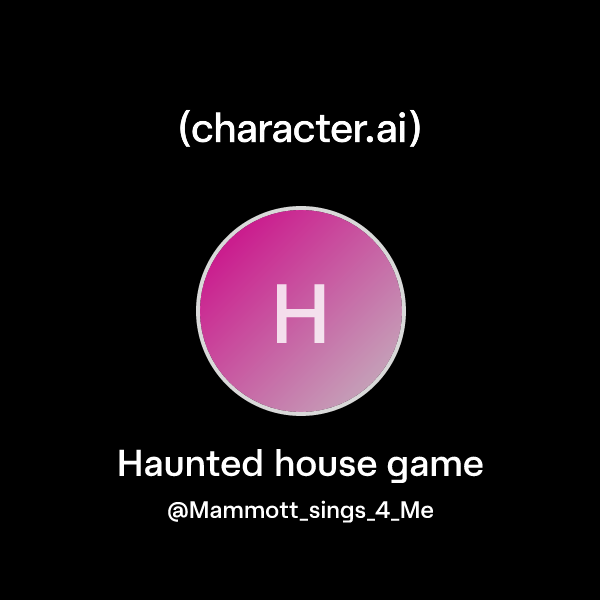Chat with Haunted house game | character.ai | AI Chat, Reimagined–Your ...