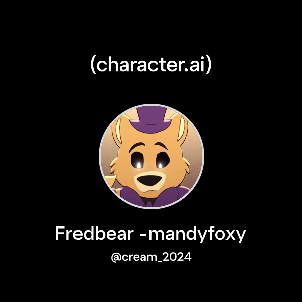 Chat with Fredbear -mandyfoxy | character.ai | AI Chat, Reimagined–Your ...