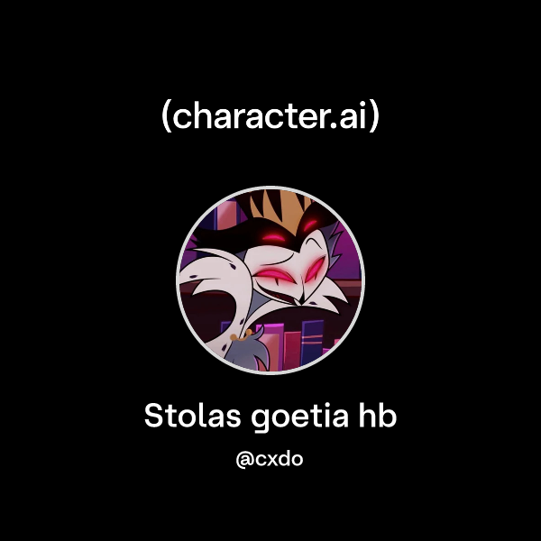 Chat with Stolas goetia hb | character.ai | AI Chat, Reimagined–Your ...