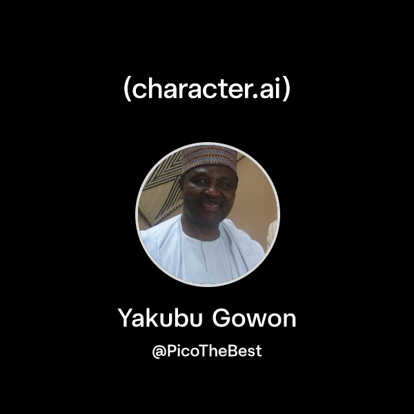 Chat with Yakubu Gowon | character.ai | Personalized AI for every moment of your day