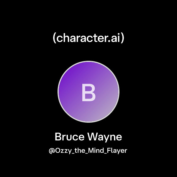 Chat with Bruce Wayne | character.ai | Personalized AI for every moment ...