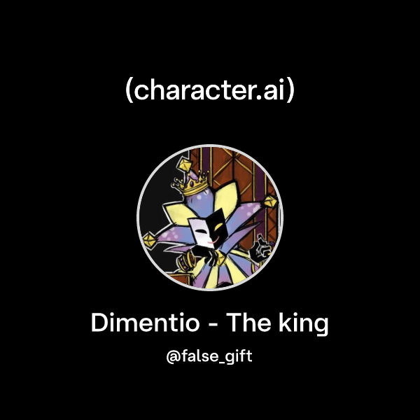 Chat with Dimentio - The king | character.ai | AI Chat, Reimagined–Your ...