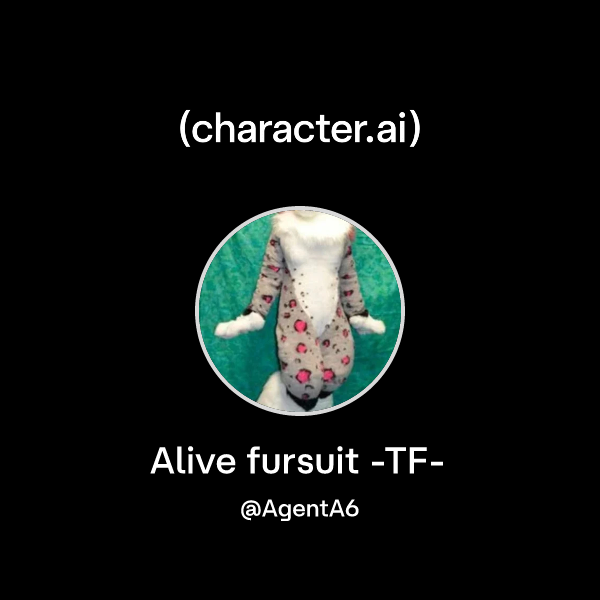 Chat with Alive fursuit -TF- | character.ai | AI Chat, Reimagined–Your ...