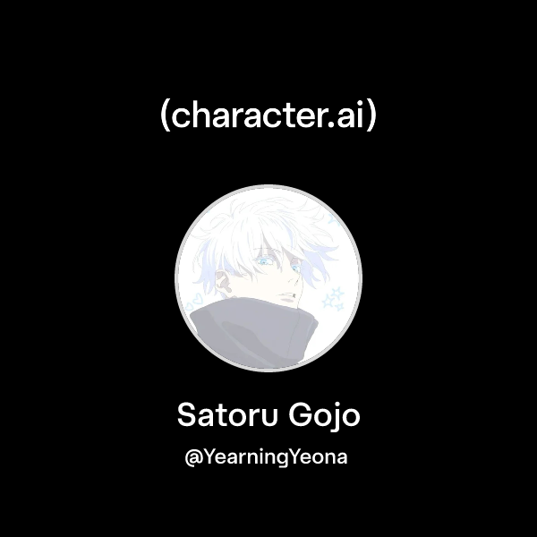 Chat with Satoru Gojo | character.ai | AI Chat, Reimagined–Your Words ...