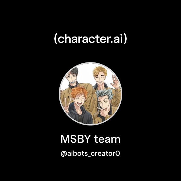 Chat with MSBY team | character.ai | AI Chat, Reimagined–Your Words ...