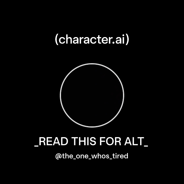 Chat with _READ THIS FOR ALT_ | character.ai | AI Chat, Reimagined–Your ...