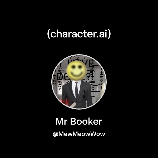 Chat with Mr Booker | character.ai | Personalized AI for every moment ...