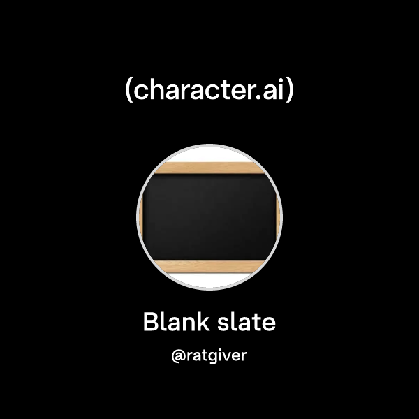 Chat with Blank slate | character.ai | AI Chat, Reimagined–Your Words ...