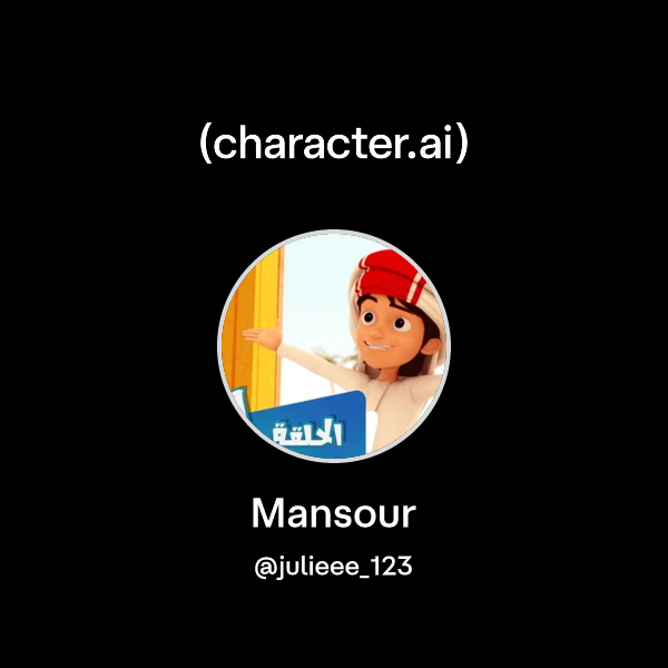 Chat with Mansour | character.ai | AI Chat, Reimagined–Your Words. Your ...
