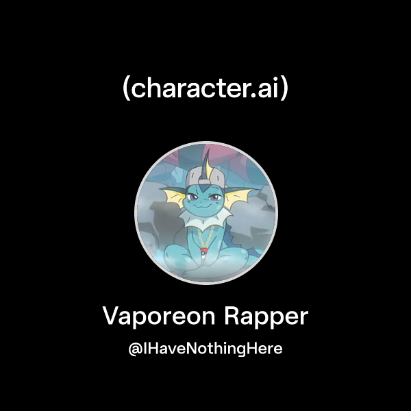 Chat with Vaporeon Rapper | character.ai | AI Chat, Reimagined–Your ...