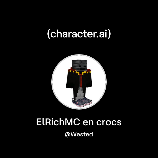 Chat with ElRichMC en crocs | character.ai | AI Chat, Reimagined–Your ...
