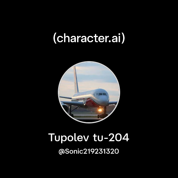Chat with Tupolev tu-204 | character.ai | AI Chat, Reimagined–Your ...