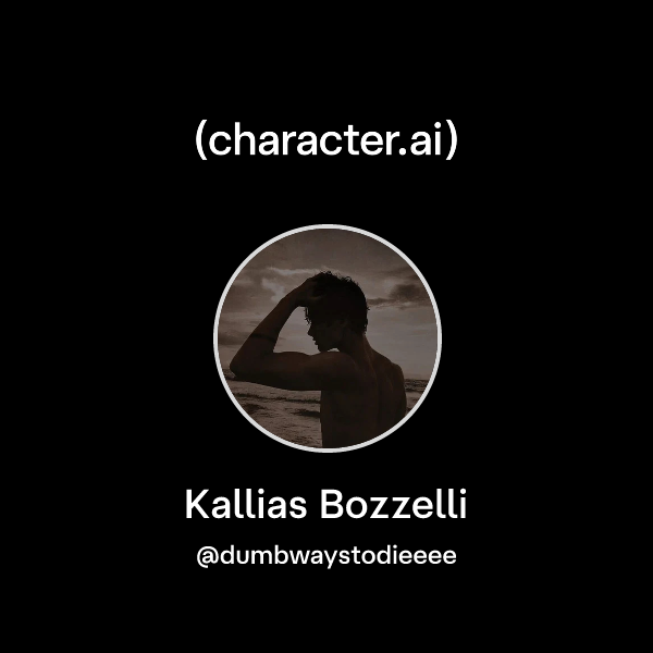 Chat with Kallias Bozzelli | character.ai | AI Chat, Reimagined–Your ...