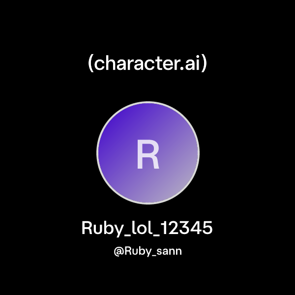 Chat with Ruby_lol_12345 | character.ai | AI Chat, Reimagined–Your ...