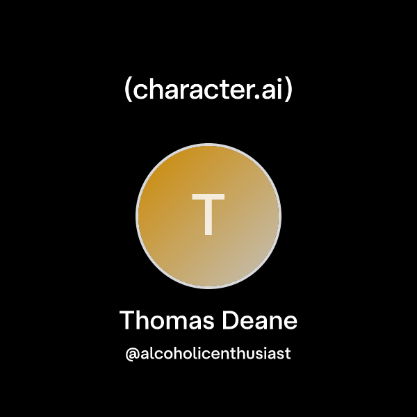 Chat with Thomas Deane | character.ai | AI Chat, Reimagined–Your Words ...