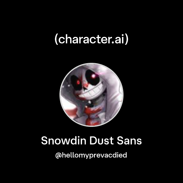 Chat with Snowdin Dust Sans | character.ai | AI Chat, Reimagined–Your ...