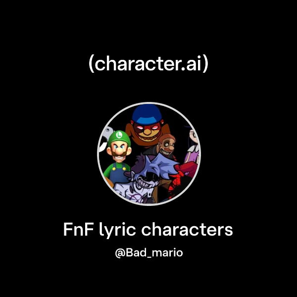 Chat with FnF lyric characters | character.ai | AI Chat, Reimagined ...