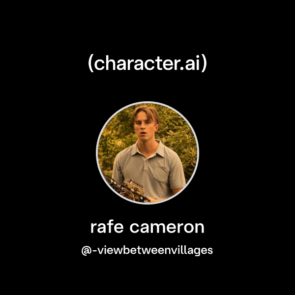 Chat with rafe cameron | character.ai | AI Chat, Reimagined–Your Words ...