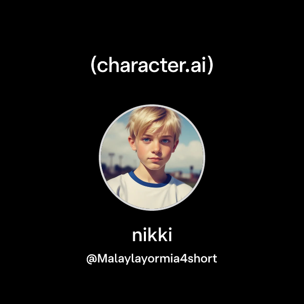 Chat with nikki | character.ai | AI Chat, Reimagined–Your Words. Your ...