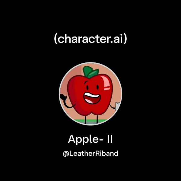 Chat with Apple- II | character.ai | AI Chat, Reimagined–Your Words ...