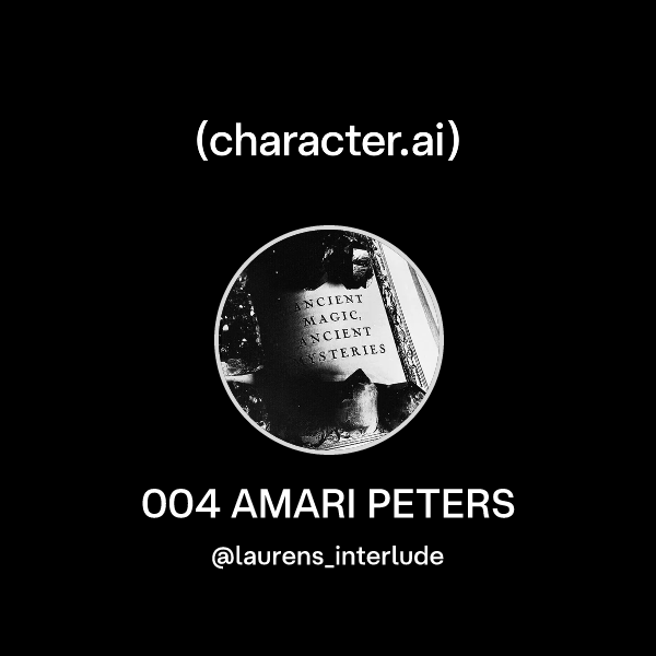 Chat with 004 AMARI PETERS | character.ai | AI Chat, Reimagined–Your ...