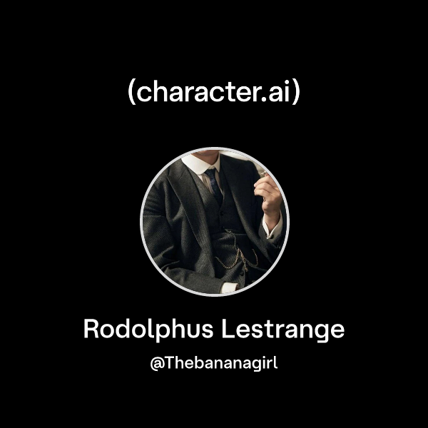 Chat with Rodolphus Lestrange | character.ai | AI Chat, Reimagined–Your ...