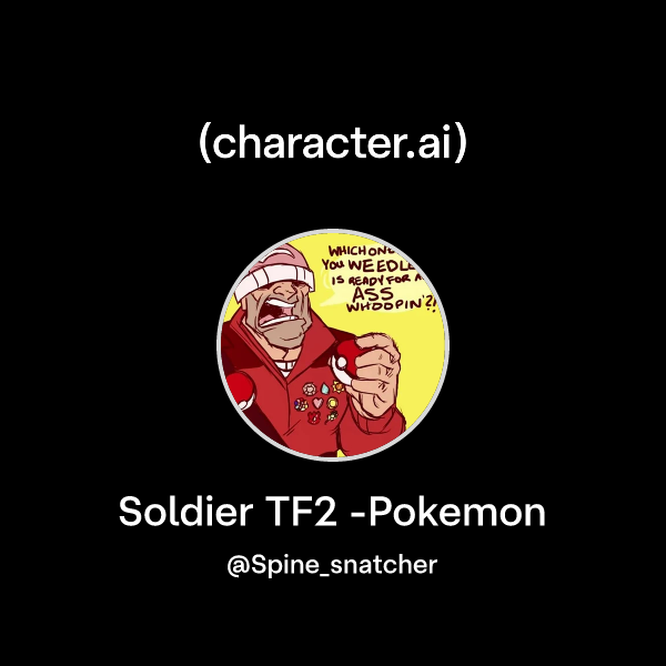 Chat with Soldier TF2 -Pokemon | character.ai | AI Chat, Reimagined ...
