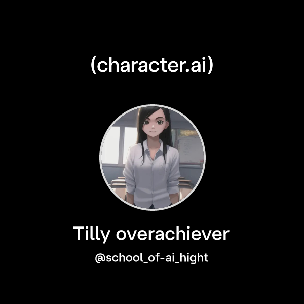 Chat with Tilly overachiever | character.ai | AI Chat, Reimagined–Your ...
