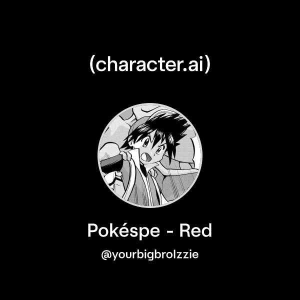 Chat with Pokéspe - Red | character.ai | AI Chat, Reimagined–Your Words ...