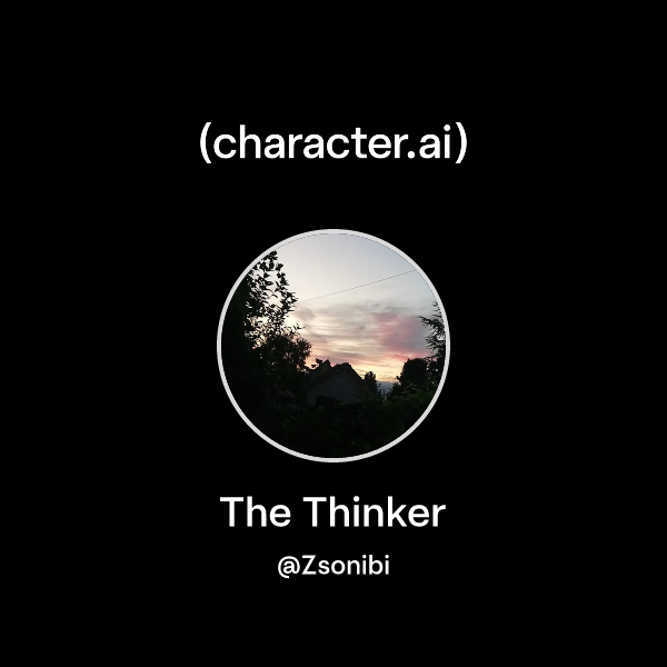 Chat with The Thinker | character.ai | Personalized AI for every moment ...