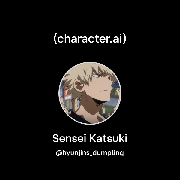 Chat with Sensei Katsuki | character.ai | AI Chat, Reimagined–Your ...